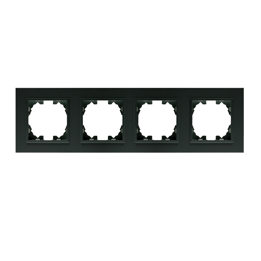 Espelho PC para 4 Módulo - FMMB Branco - Leds Iluminação