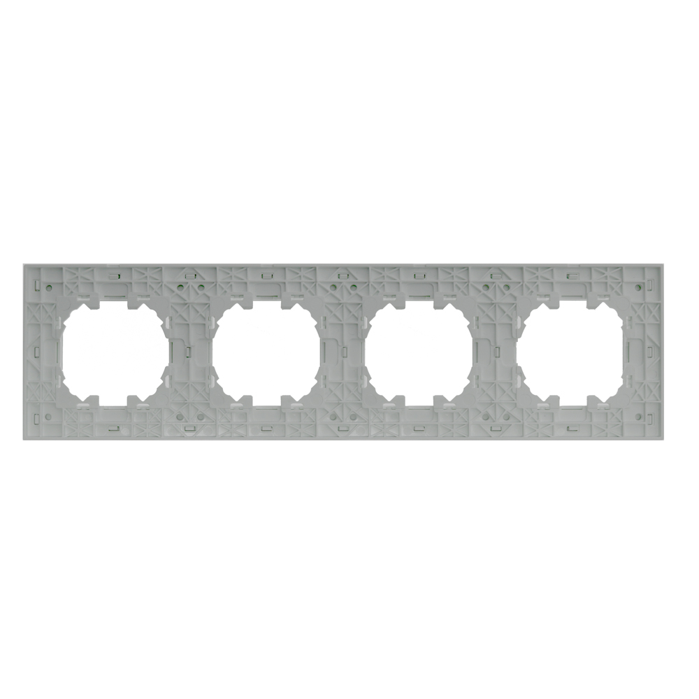 Espelho PC para 4 Módulo - FMMB Branco - Leds Iluminação