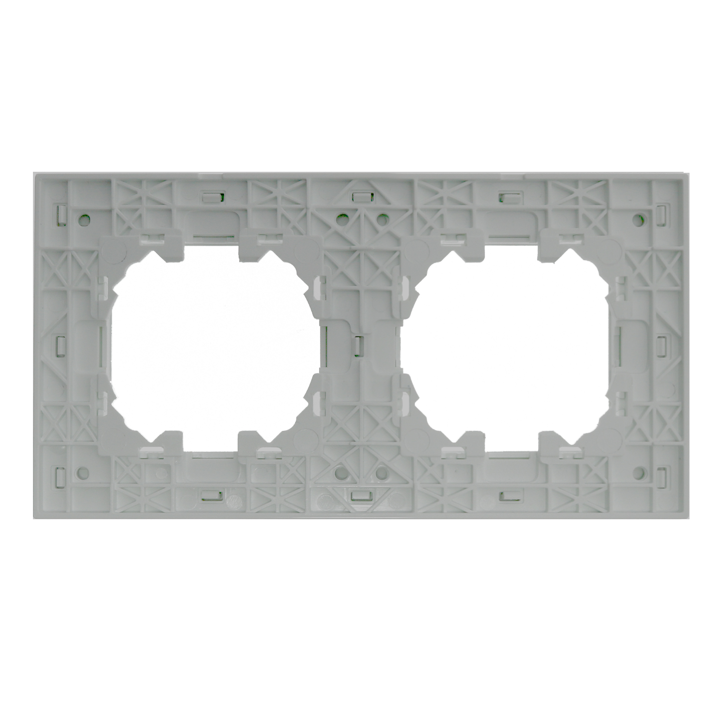 Espelho PC para 2 Módulo - FMMB Preto - Leds Iluminação