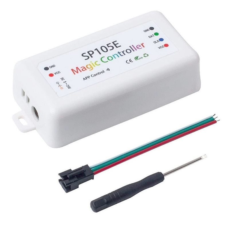 Controlador Colorful Sp105E Para Fita LED Digital