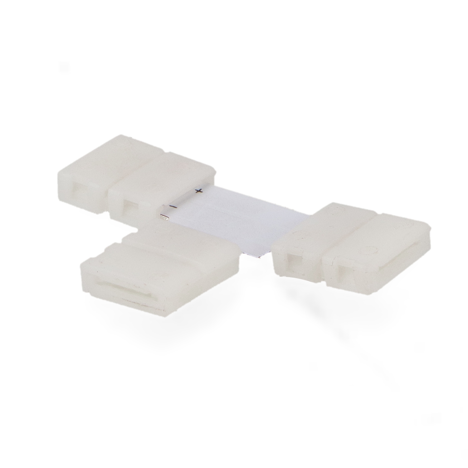 Conector Para Fita 10Mm 12V/24V RGB Tipo T - Leds Iluminação